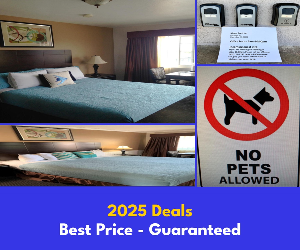 Morro Crest Inn, Motel in Morro Bay California - Book Online